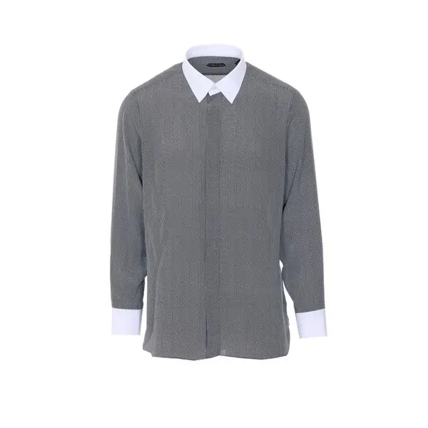 TOM FORD Graphic Shirt - Black