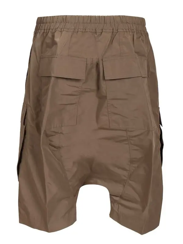 Rick Owens Cargo Shorts Pods - Brown