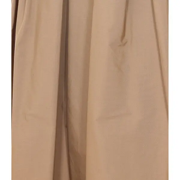 Max Mara Pineta Skirt A-line Flounce Cotton - Cream