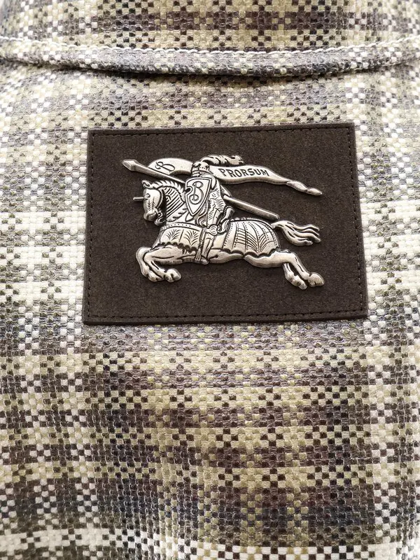 Burberry Foxfield Madras Trench Coat - Multicolor
