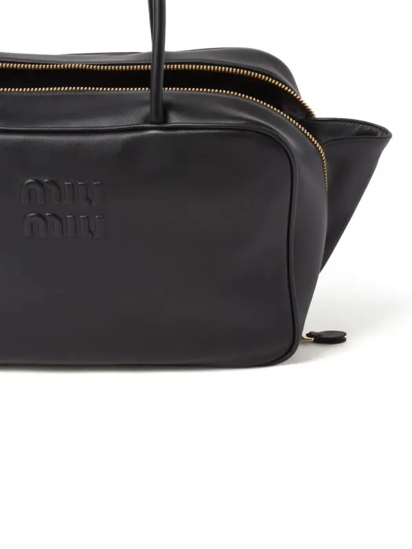 Miu Miu Leather Top Handle Bag