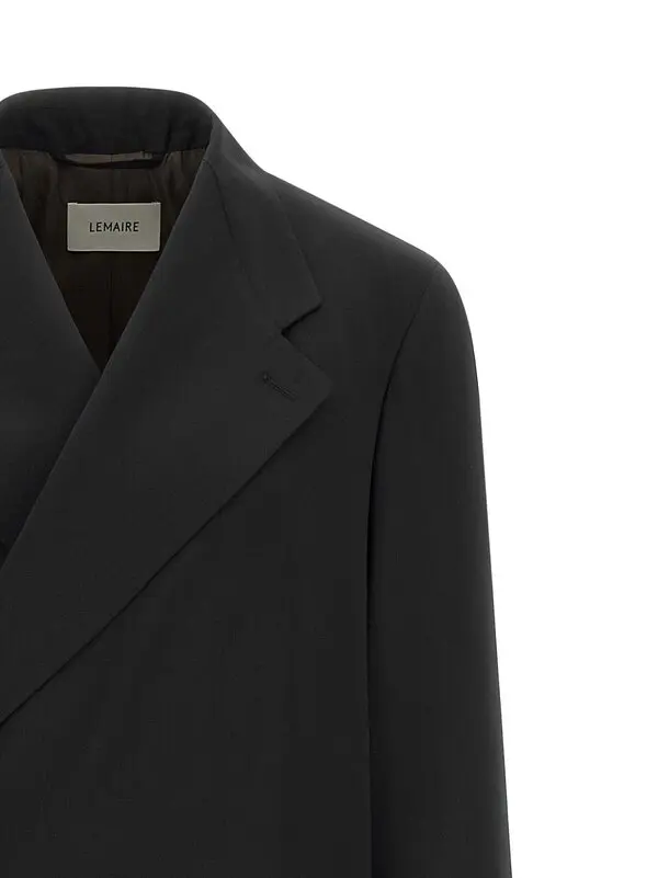 LEMAIRE Wool Crêpe Coat