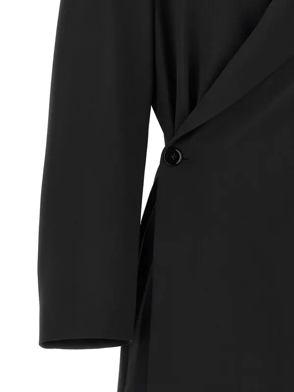 LEMAIRE Wool Crêpe Coat