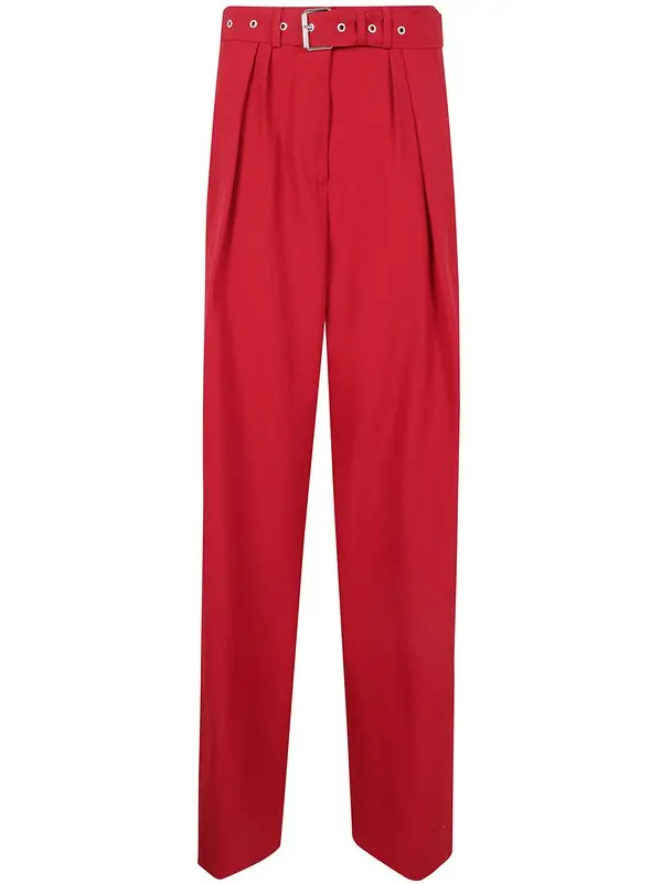 Dries Van Noten Peaches Bis Trousers - Red