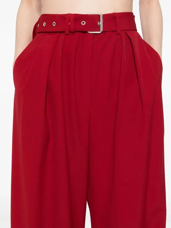 Dries Van Noten Peaches Bis Trousers - Red