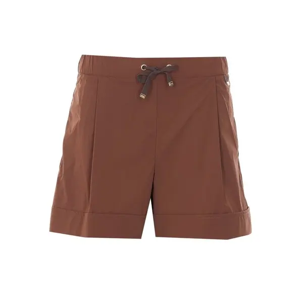Herno Straight-leg Drawstring Waist Shorts - Brown