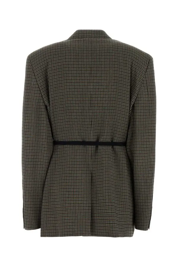 Balenciaga Embroidered Lyocell Blazer