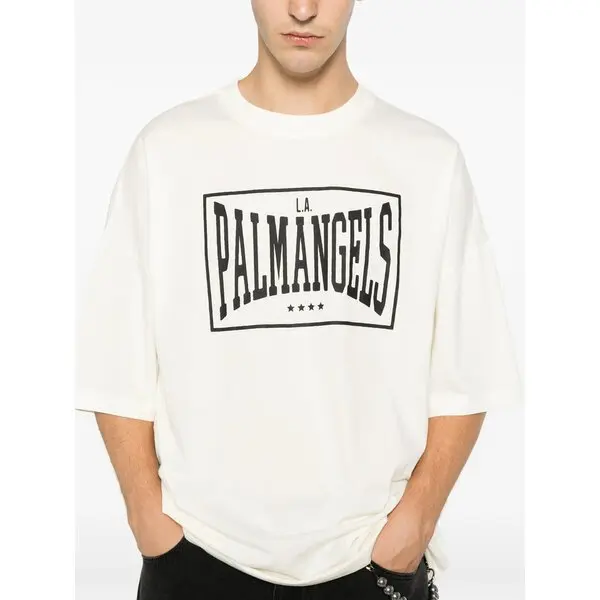 Palm Angels Neutrals T-shirts & Vests T-shirts