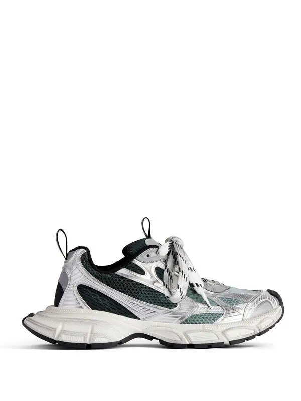 Balenciaga 3xl Distressed Effect Sneakers - Gray