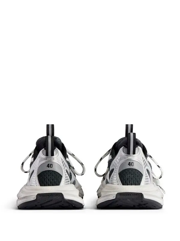 Balenciaga 3xl Distressed Effect Sneakers - Gray