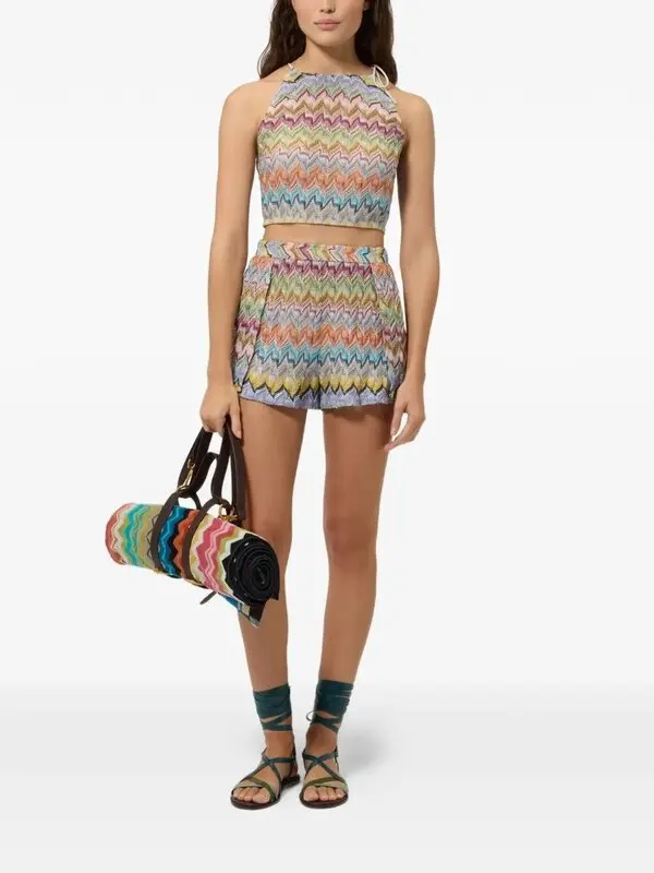 Missoni Sleeveless Twisted Neck Top