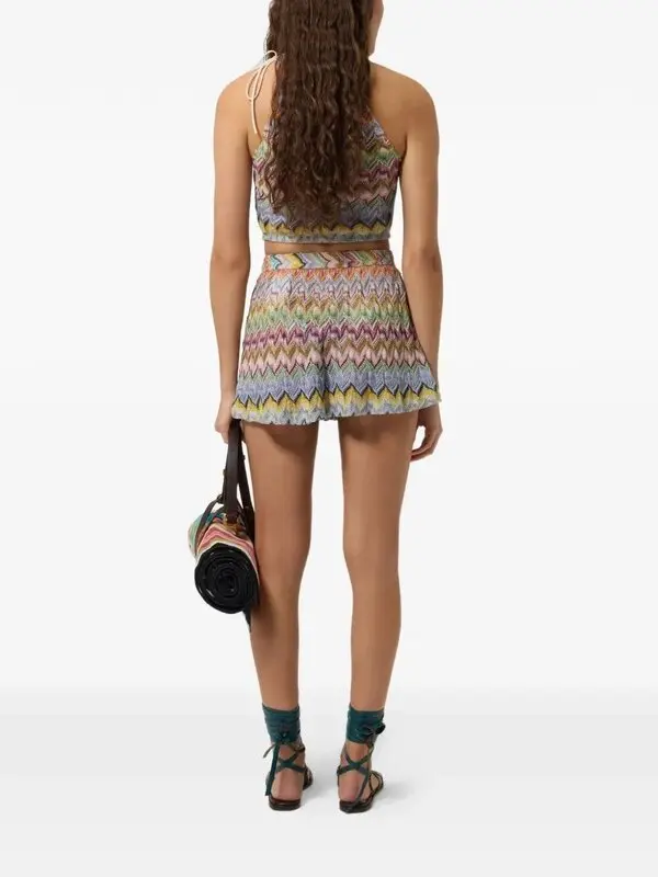 Missoni Sleeveless Twisted Neck Top