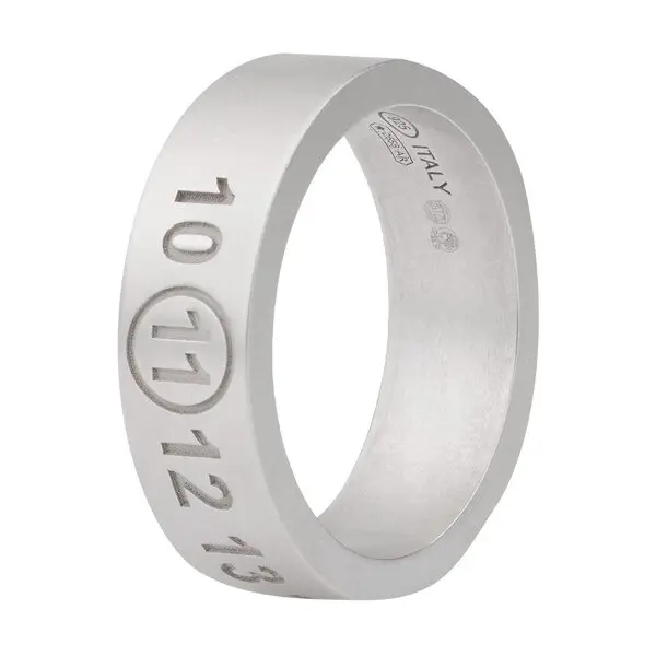 MAISON MARGIELA Numerical Ring - Silver