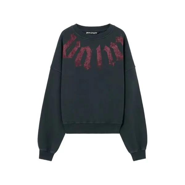 Palm Angels Cotton Elastane Lycra Sweatshirt