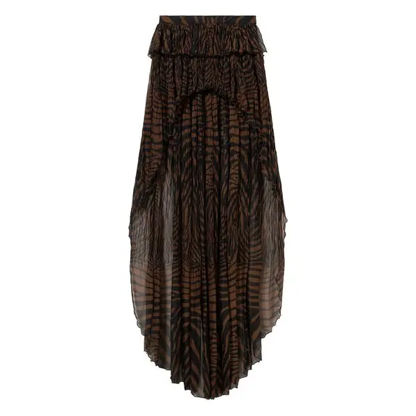 Blumarine Asymmetric Draped Skirt