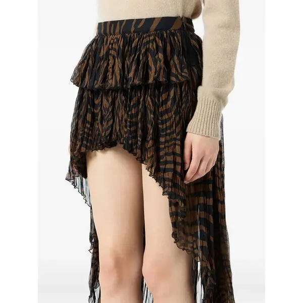 Blumarine Asymmetric Draped Skirt