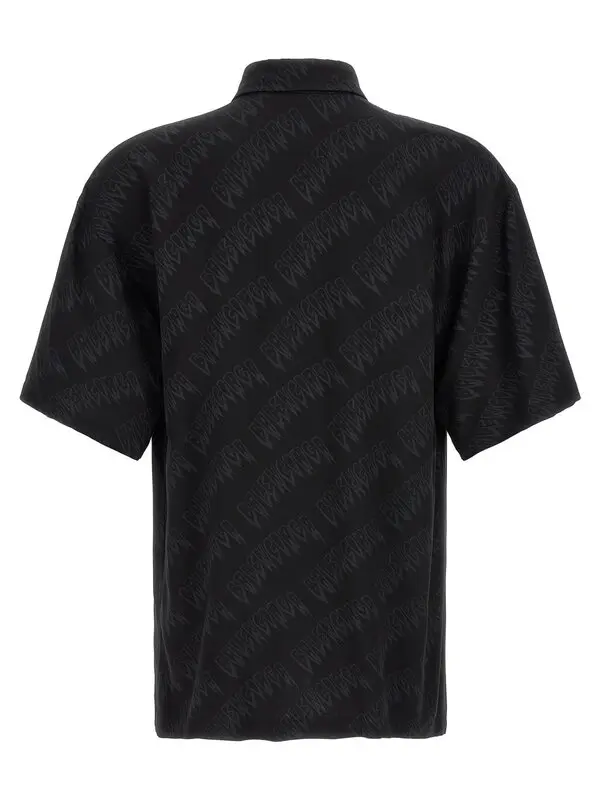 Balenciaga Logo Shirt - Black