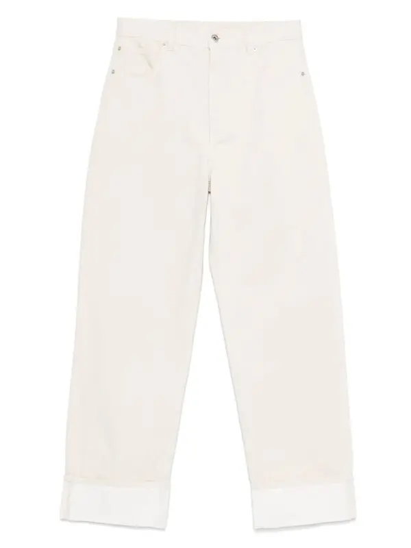 Bottega Veneta Straight Leg Jeans - Multicolor
