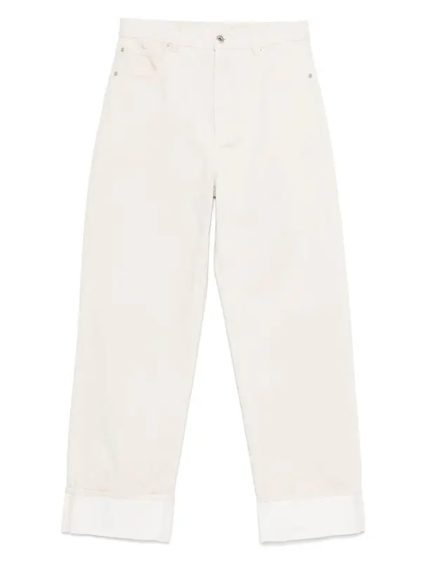 Bottega Veneta Straight Leg Jeans - Multicolor