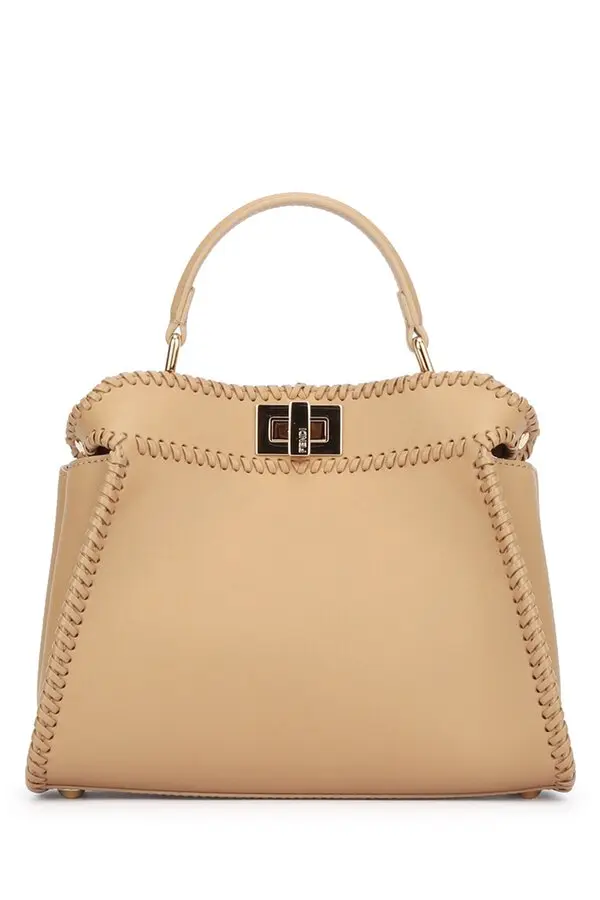 Fendi Peekaboo Mini Vit. Seta/infil