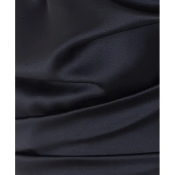 VIVIENNE WESTWOOD Polyester Boatneck Sleeveless Top With Corset And Frill Details