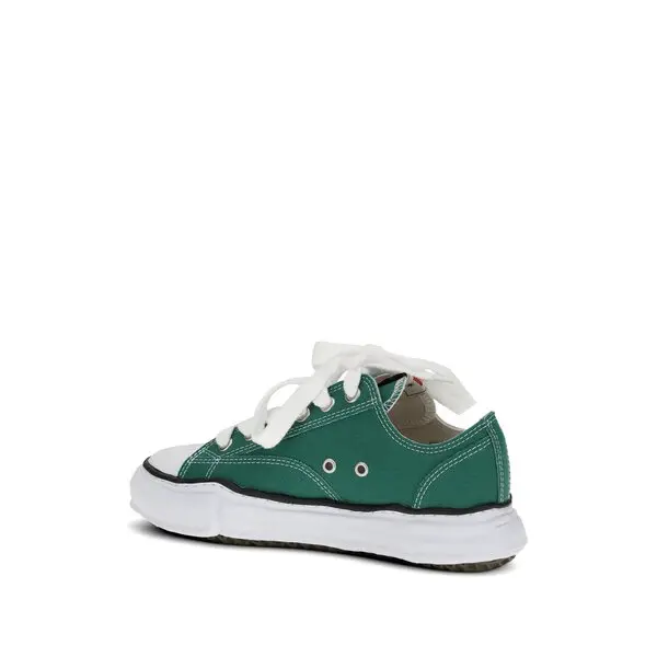Mihara Yasuhiro Canvas Low-top Trainers - Green