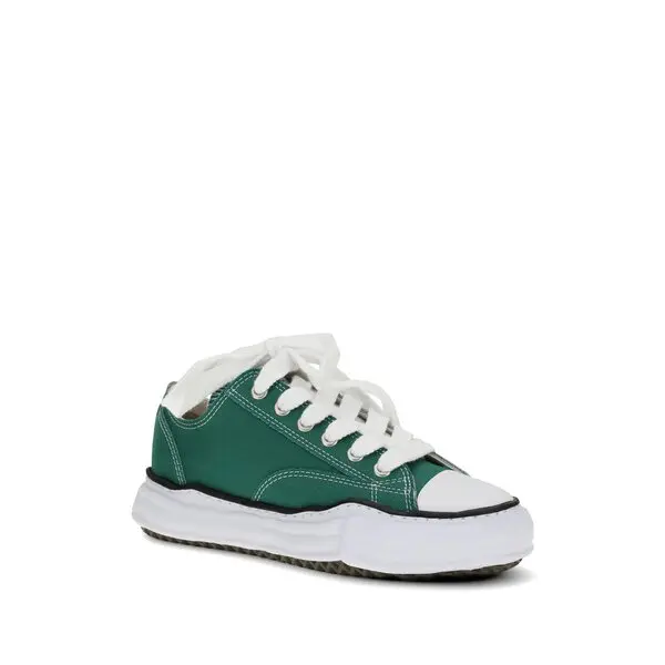 Mihara Yasuhiro Canvas Low-top Trainers - Green