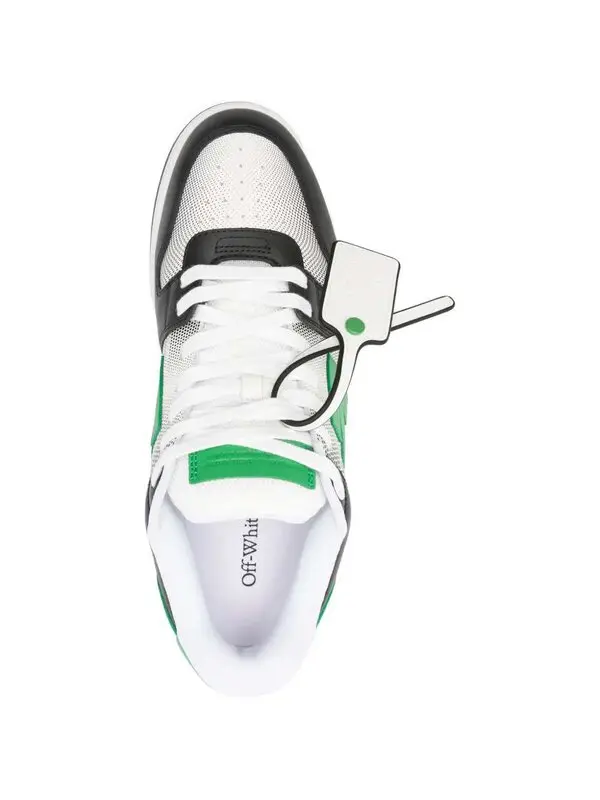 Off-White Out Of Office" Leather Sneakers - Black
