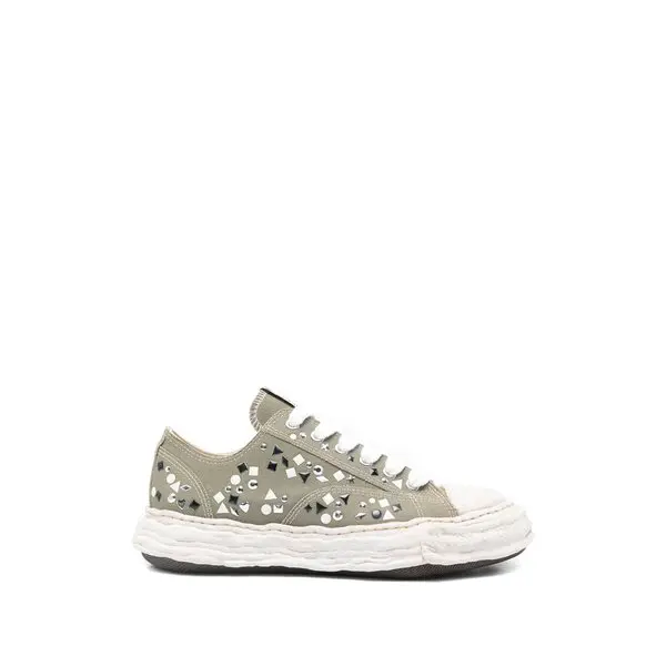 Mihara Yasuhiro Embellished Lace-up Low-top Sneakers