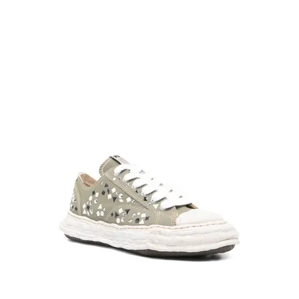 Mihara Yasuhiro Embellished Lace-up Low-top Sneakers