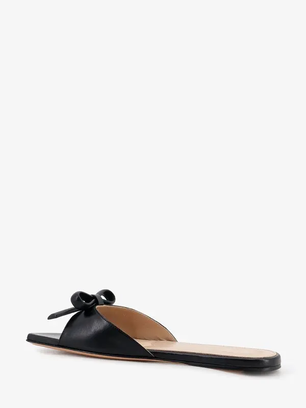 Dior Leather Bow Detail Sandals