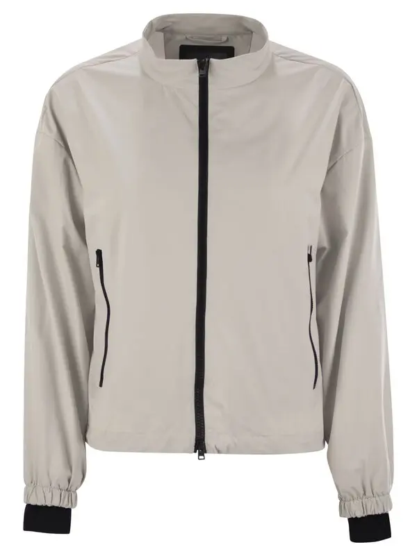 Herno Bomber Jacket With Zip