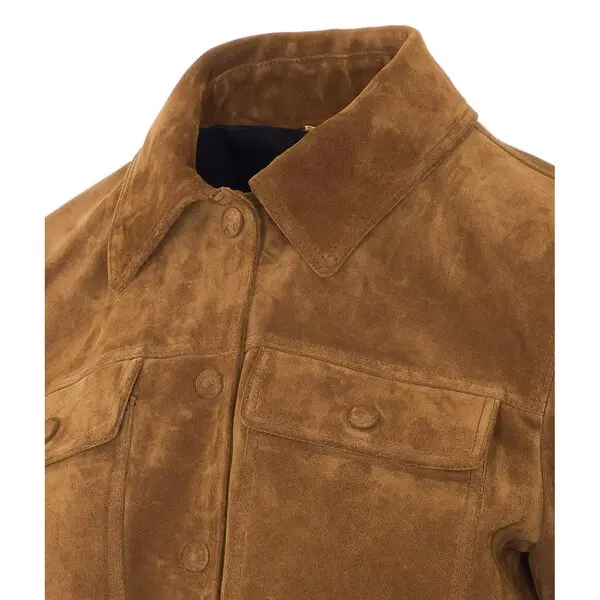Saint Laurent Tailored Vintage Split Leather Jacket