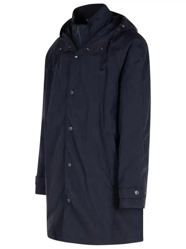 FAY Navy Polyester Parka