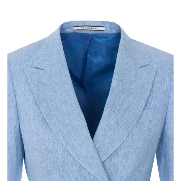Tagliatore Light Linen Blend Blazer
