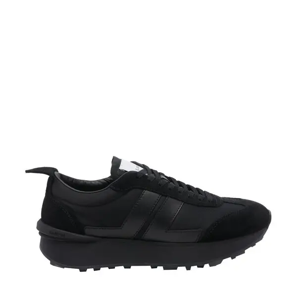 LANVIN Bumpr" Fabric And Suede Sneakers - Black