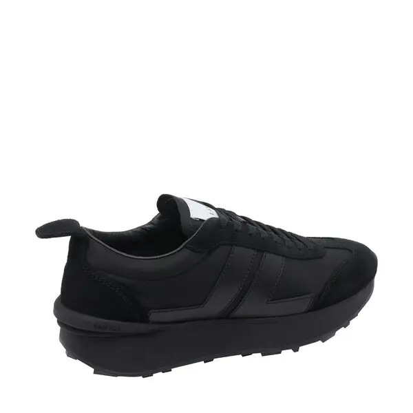 LANVIN Bumpr" Fabric And Suede Sneakers - Black