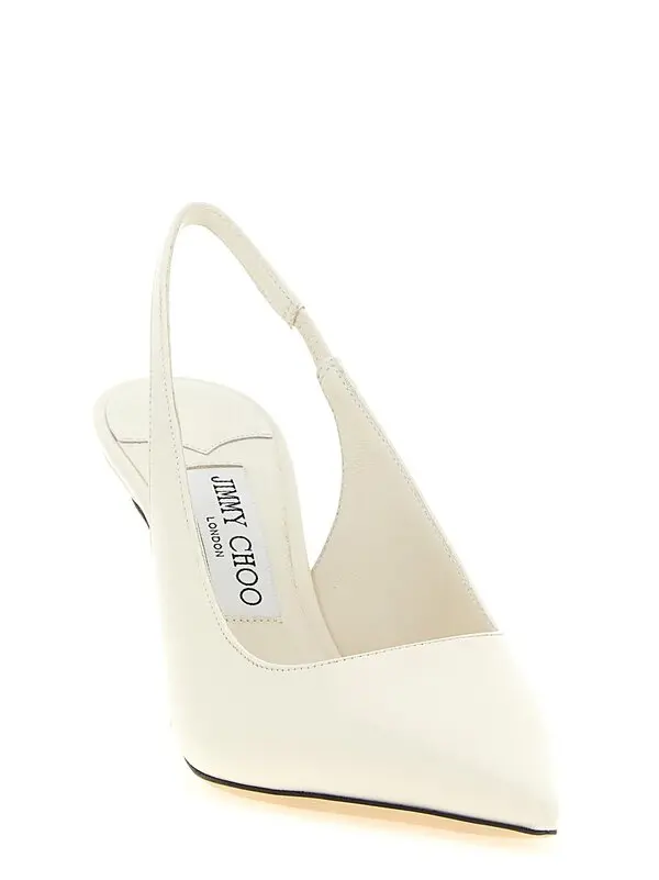 JIMMY CHOO Love Slingback - White