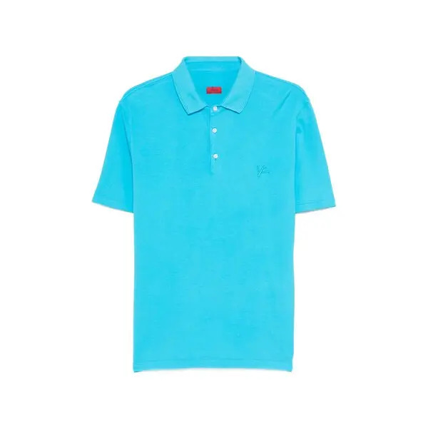 Isaia Polo Shirts - Blue