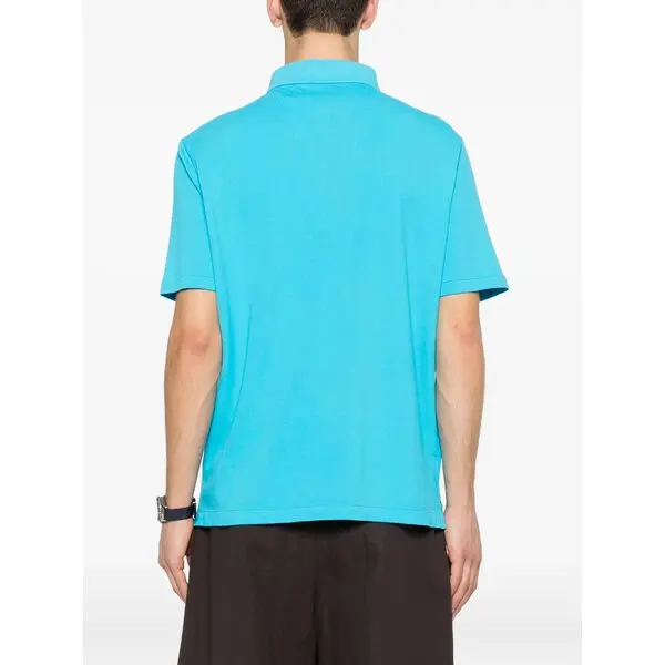 Isaia Polo Shirts - Blue