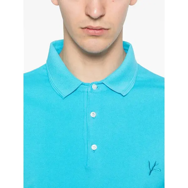 Isaia Polo Shirts - Blue
