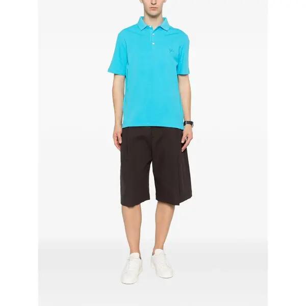 Isaia Polo Shirts - Blue
