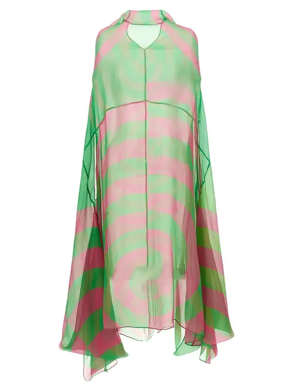 Dries Van Noten Ducy Midi Dress - Green