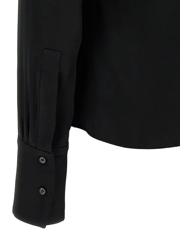 Givenchy Viscose Blend Blouse - Black