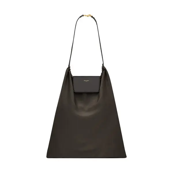 Saint Laurent Foulard Folding Pouch - Black