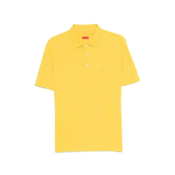 Isaia Polo Shirts - Yellow