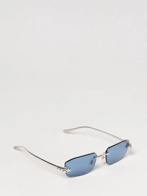 Cartier Rimless Rectangle Sunglasses - Silver