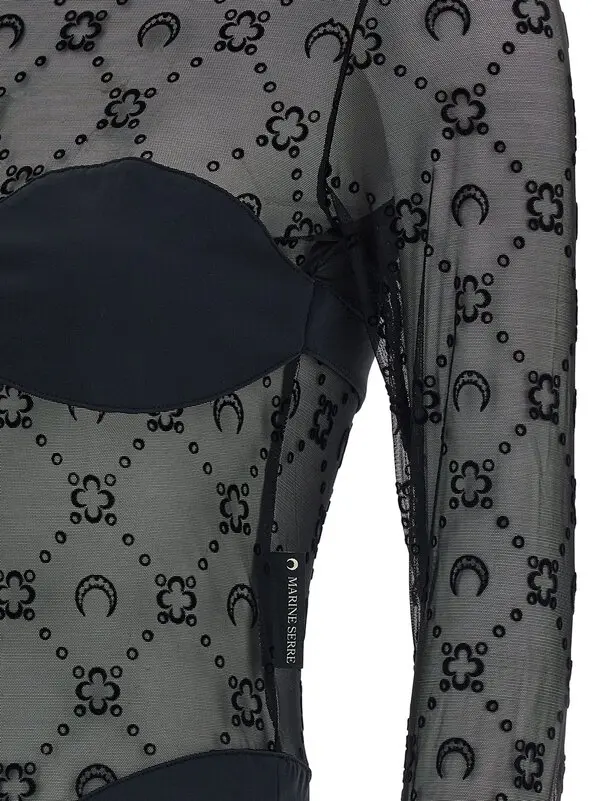 MARINE SERRE Moonogram Bodysuit