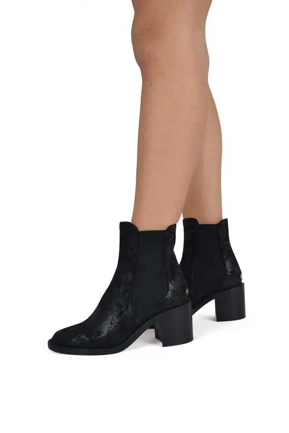 JIMMY CHOO Merril Suede Embellished Ankle Boots