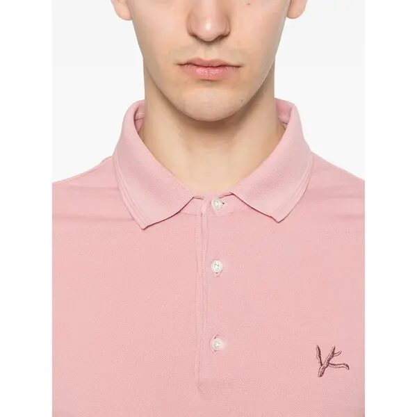 Isaia Polo Shirts - Pink